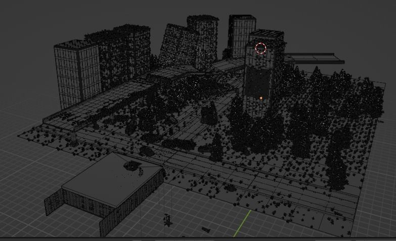 post-apocalyptic city 3D model | CGTrader