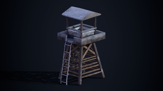 Watch Tower 3D model | CGTrader