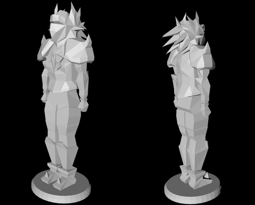 OSRS Dragon Armor 3D model 3D printable | CGTrader