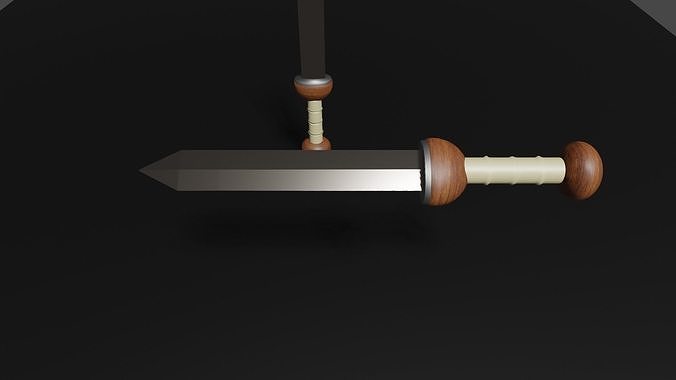 Gladius sword free 3D model | CGTrader
