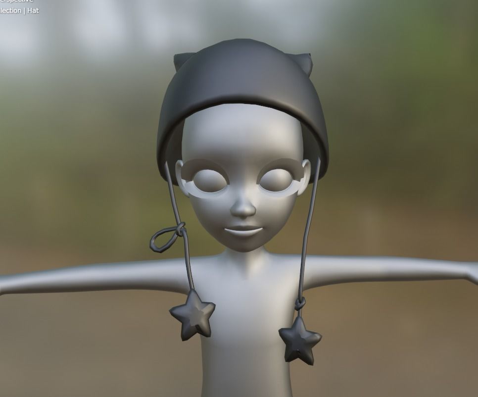 3D model Hat 3D Model Item Zepeto Unity Prefab FBX VR / AR / low-poly ...