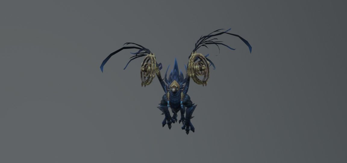 3D model Dark Garuda Fantasy Monster Low Poly VR / AR / low-poly | CGTrader