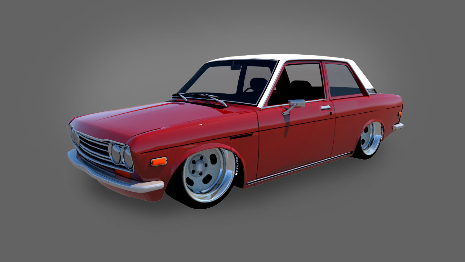 Datsun 150 3D model | CGTrader