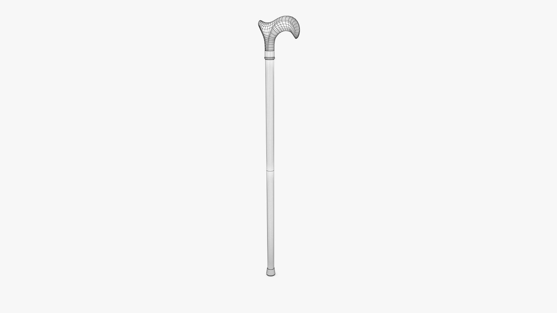 3D model Antique Walking Cane VR / AR / low-poly | CGTrader
