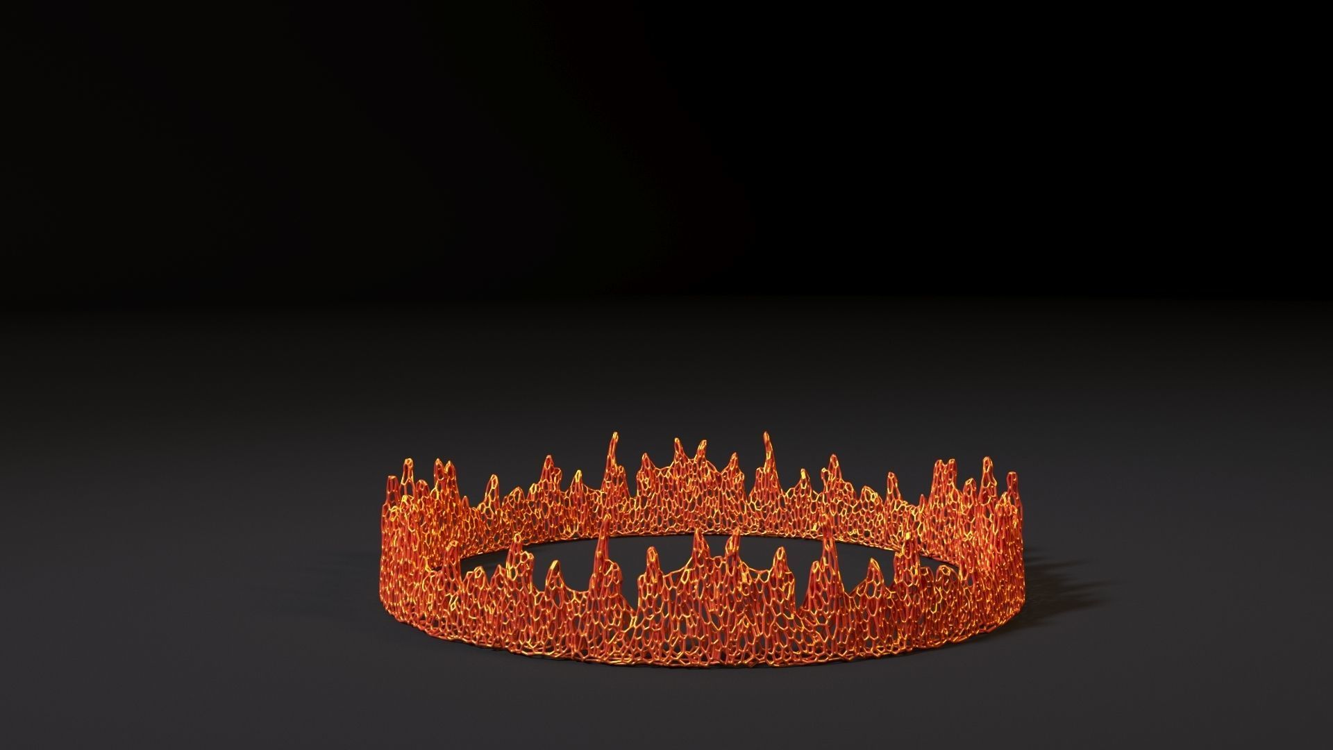 Fire flame Set 3D model 3D printable | CGTrader