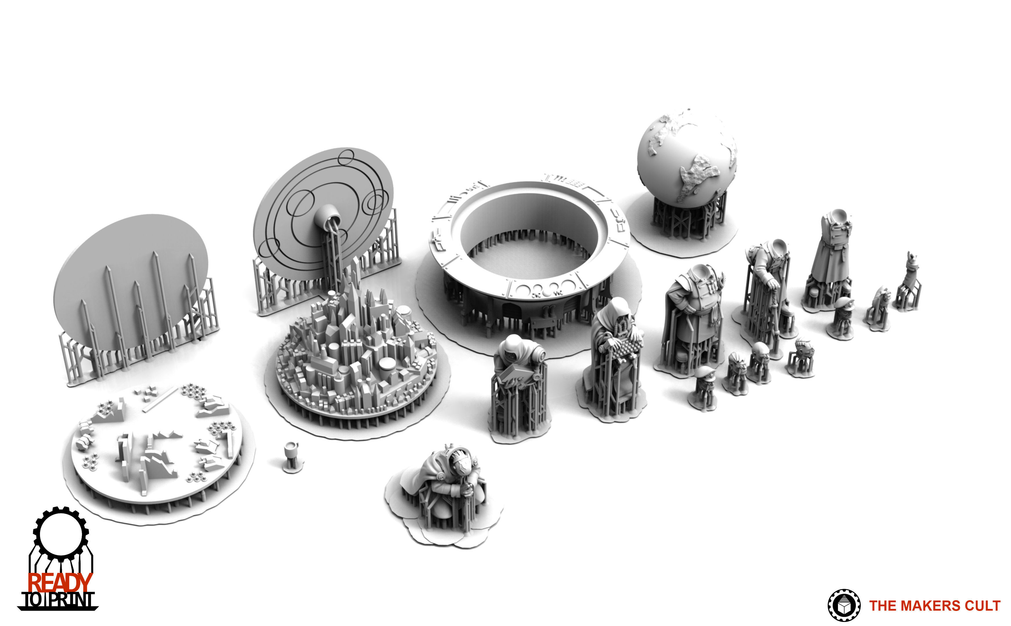 Universal Guard - Map Room 3D model 3D printable | CGTrader