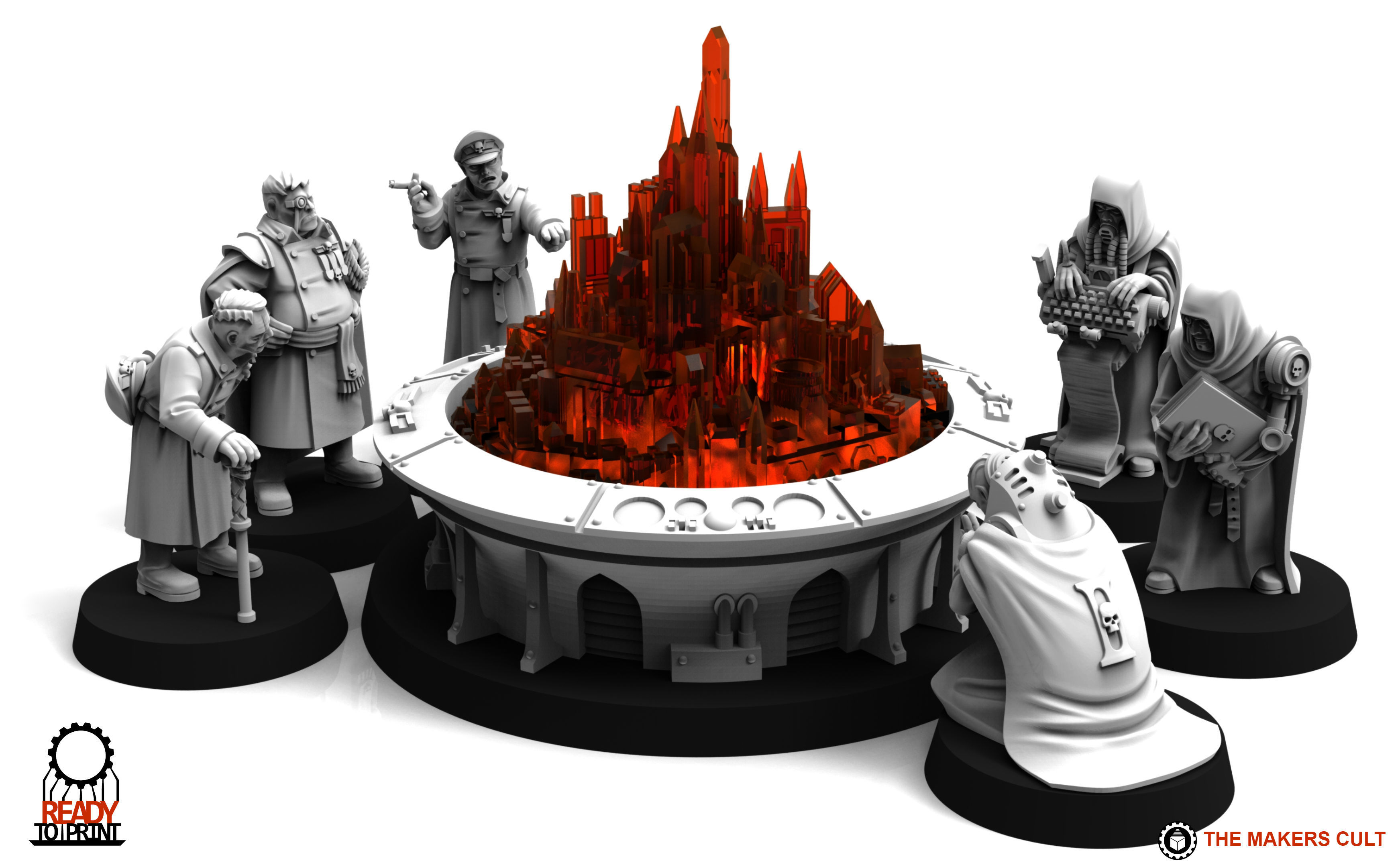 Universal Guard - Map Room 3D model 3D printable | CGTrader
