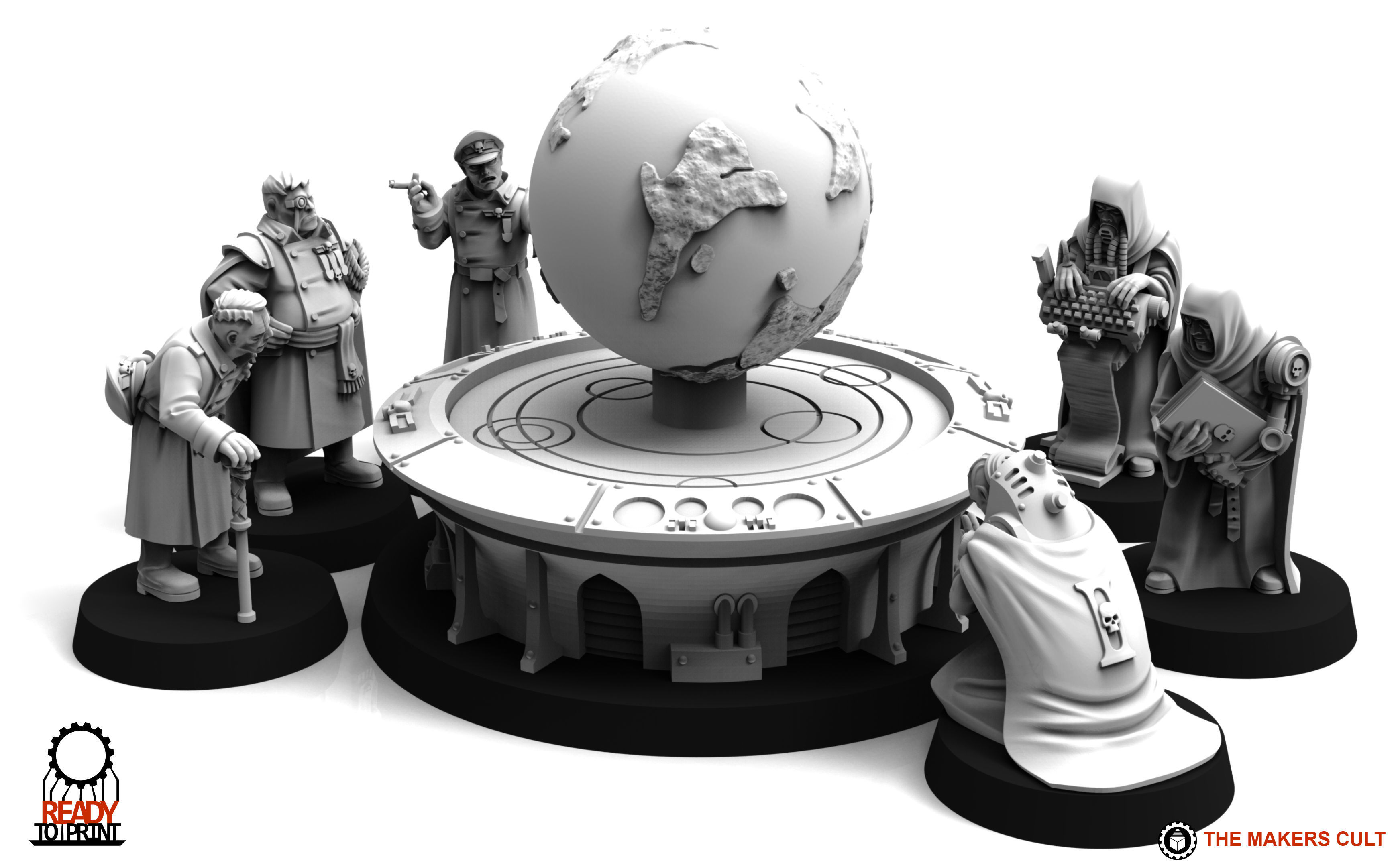 Universal Guard - Map Room 3D model 3D printable | CGTrader