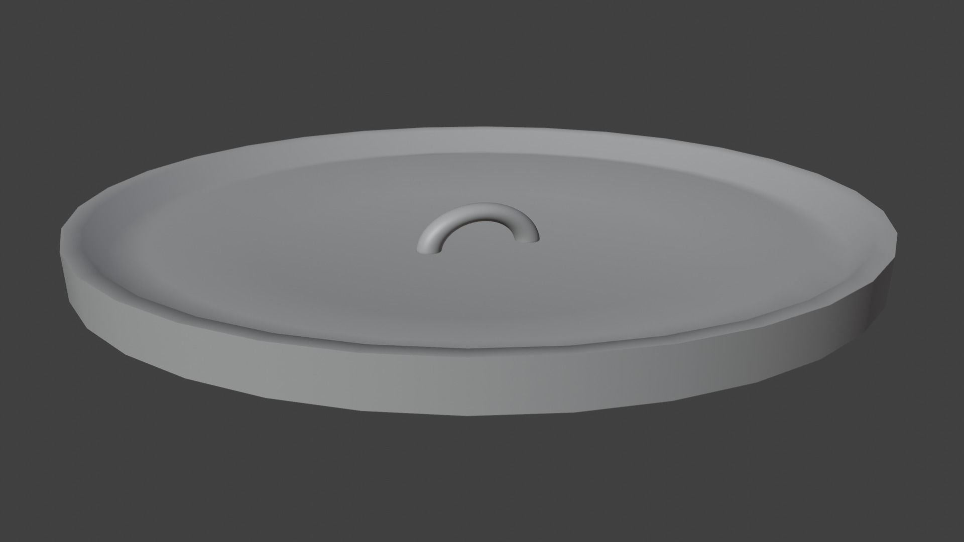 3D model Simple Lid VR / AR / low-poly | CGTrader