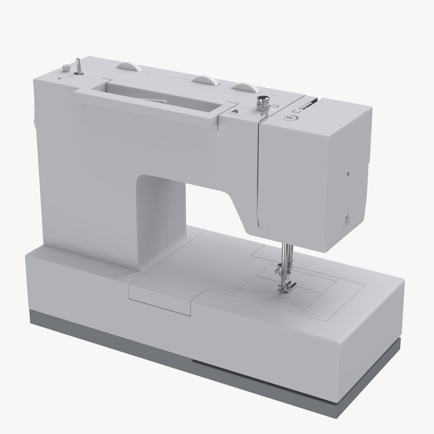 SINGER 4423 Heavy Duty Sewing Machine 3D model | CGTrader