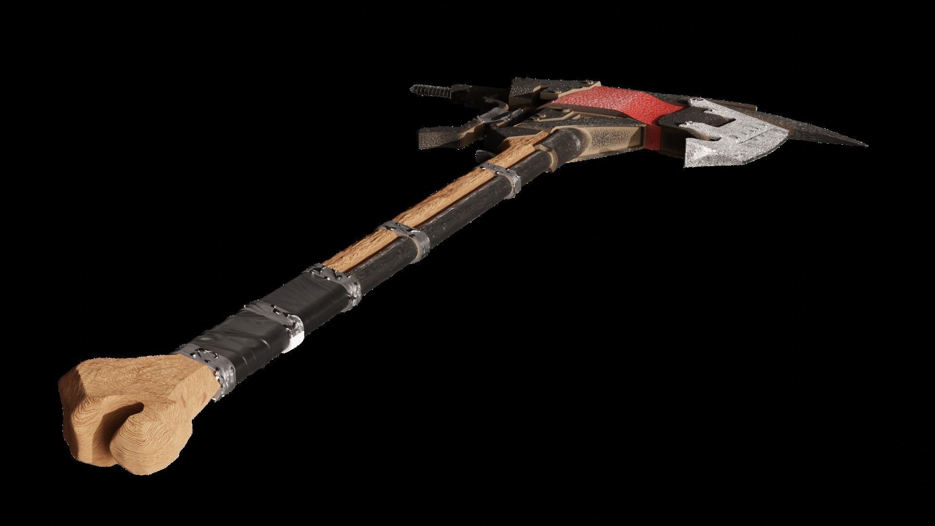 Swede axe from Atomic Heart 3D model 3D printable | CGTrader