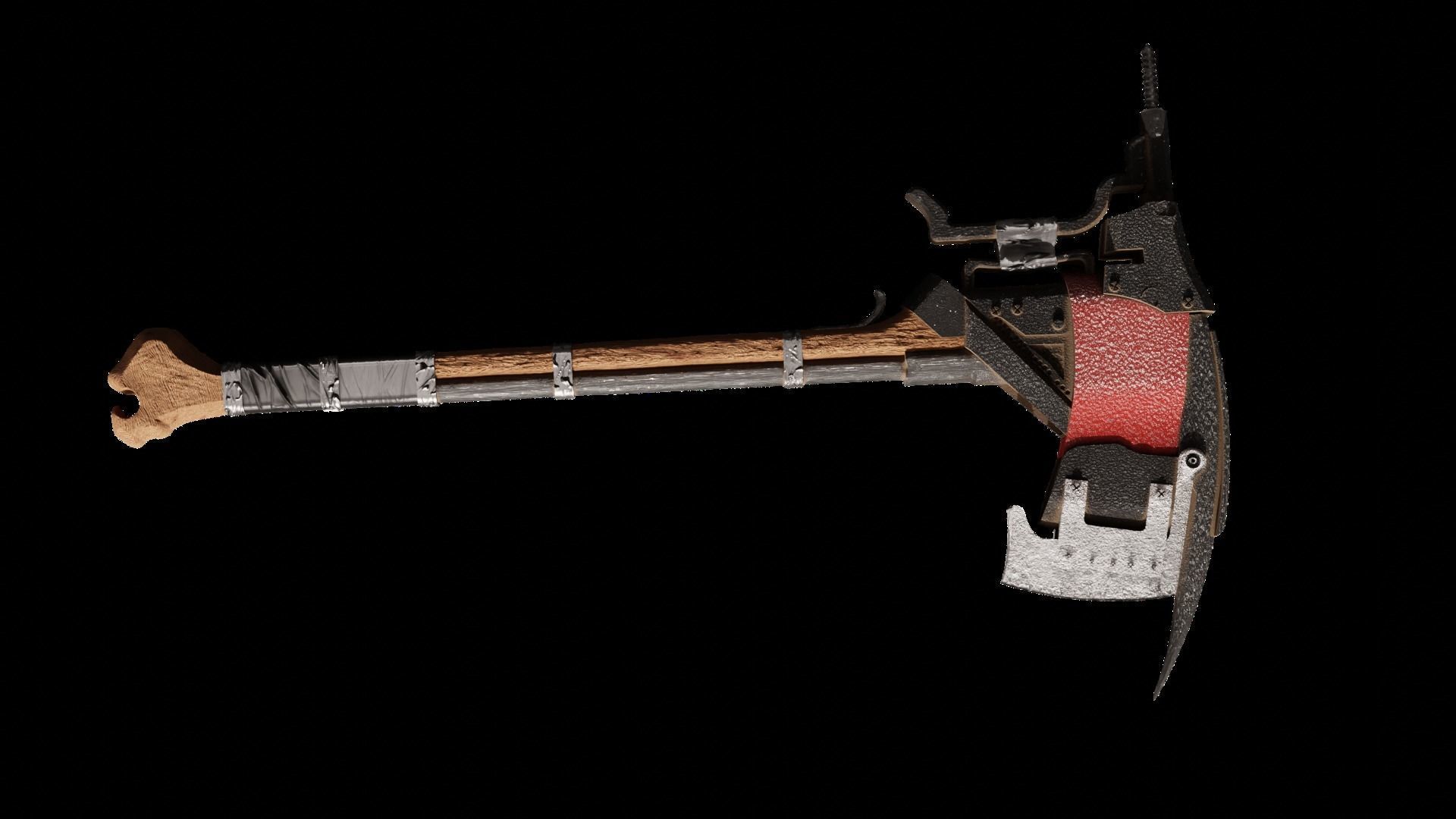 Swede axe from Atomic Heart 3D model 3D printable | CGTrader