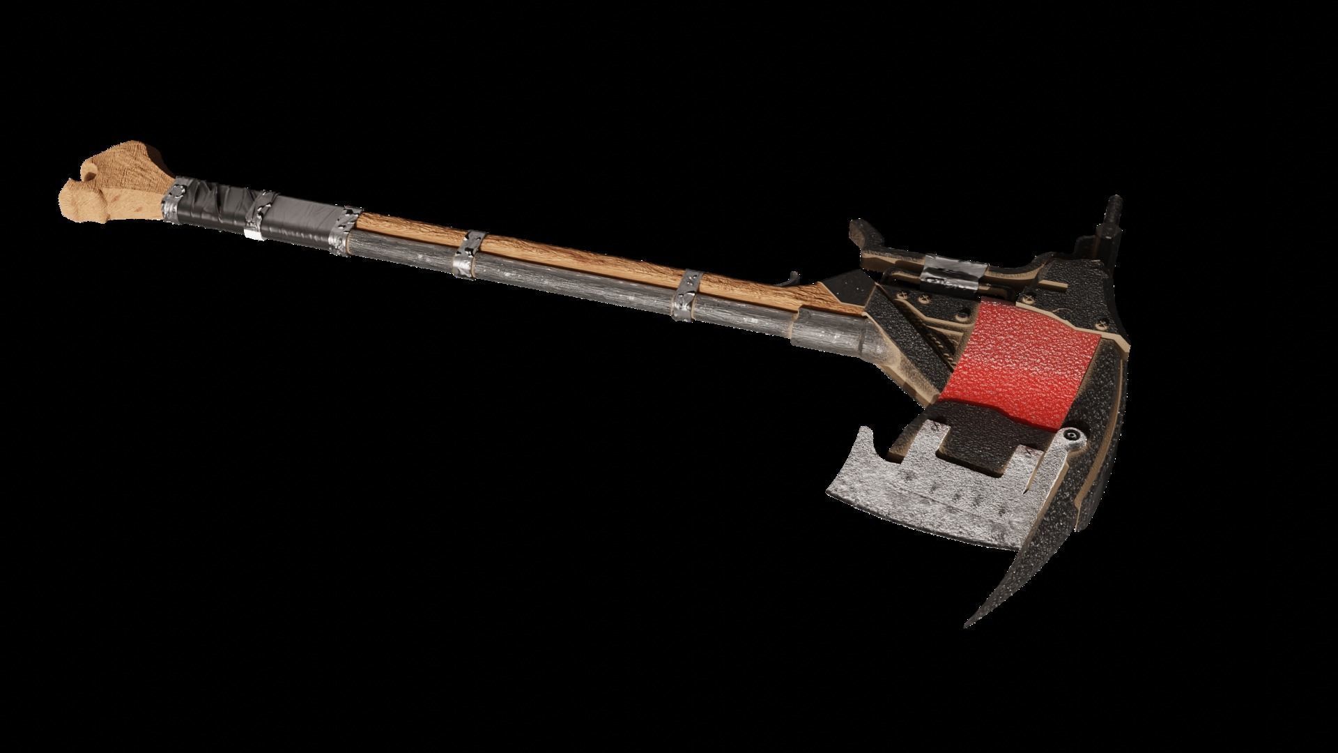 Swede axe from Atomic Heart 3D model 3D printable | CGTrader