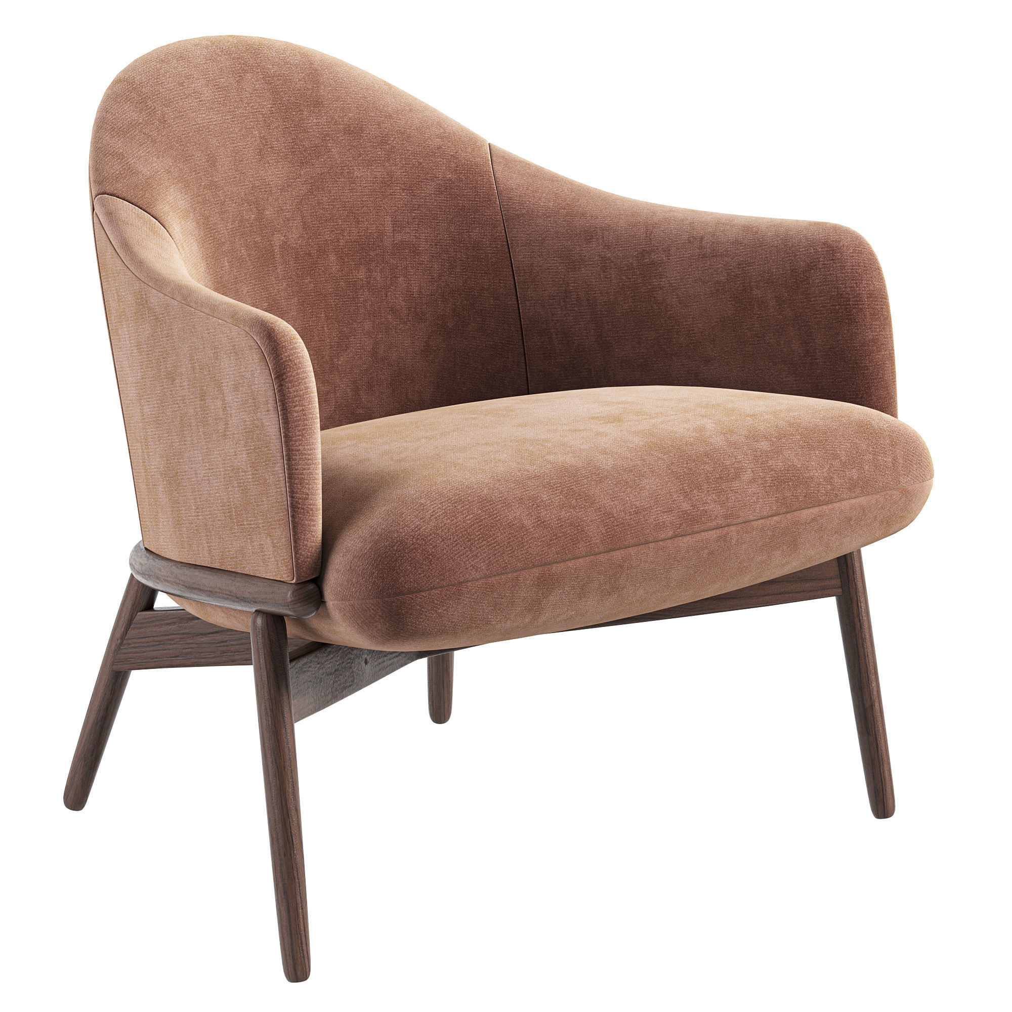 Reframe lounge chair 3D model | CGTrader