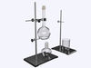 Retort Stands Support Clamp Flask Lab Stand Set Lab Bracket 3D model ...
