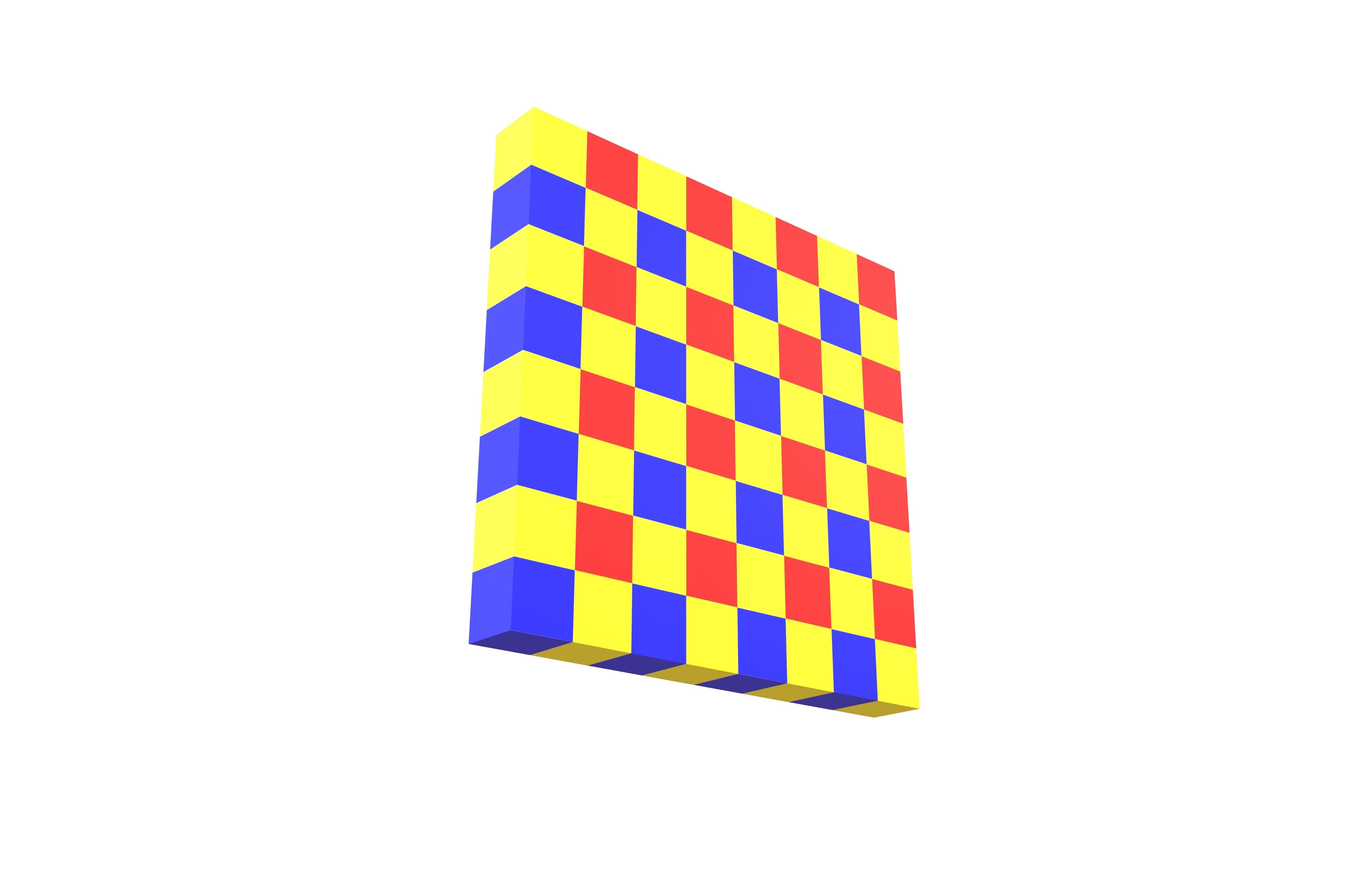 3D model RYYB Filter Array v1 001 VR / AR / low-poly | CGTrader