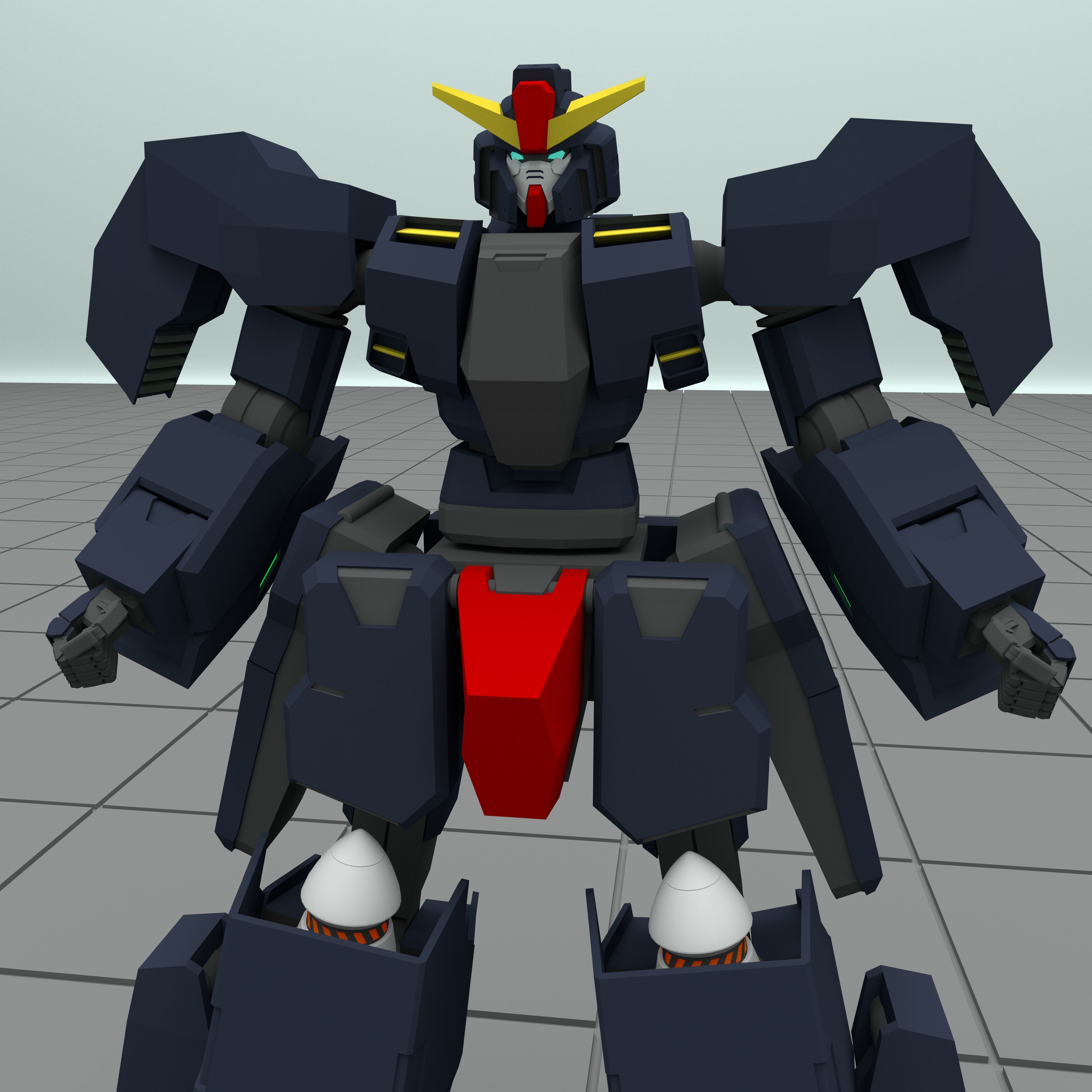 GN-008RE Seravee II 3D model | CGTrader