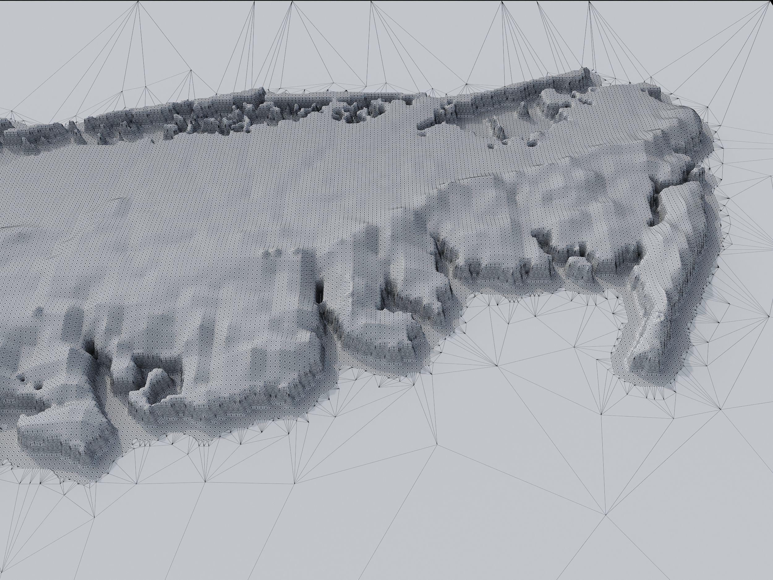 Topographic map of the Long Island and New-York 3D model | CGTrader