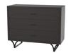 Diane Iron 3 Drawer Accent Chest 3D model | CGTrader