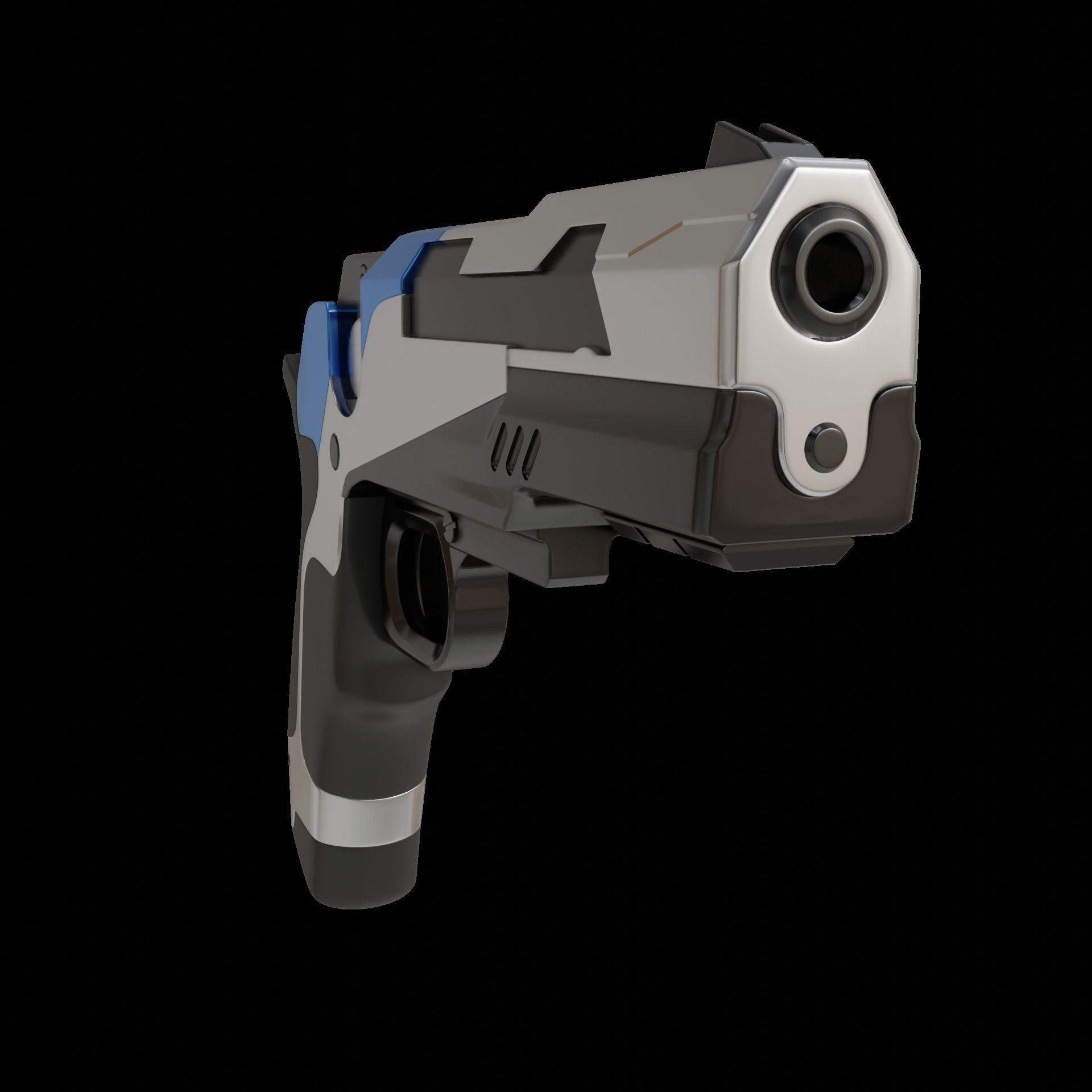 Destiny 2 Travelers Chosen Pistol Sidearm 3D model 3D printable | CGTrader
