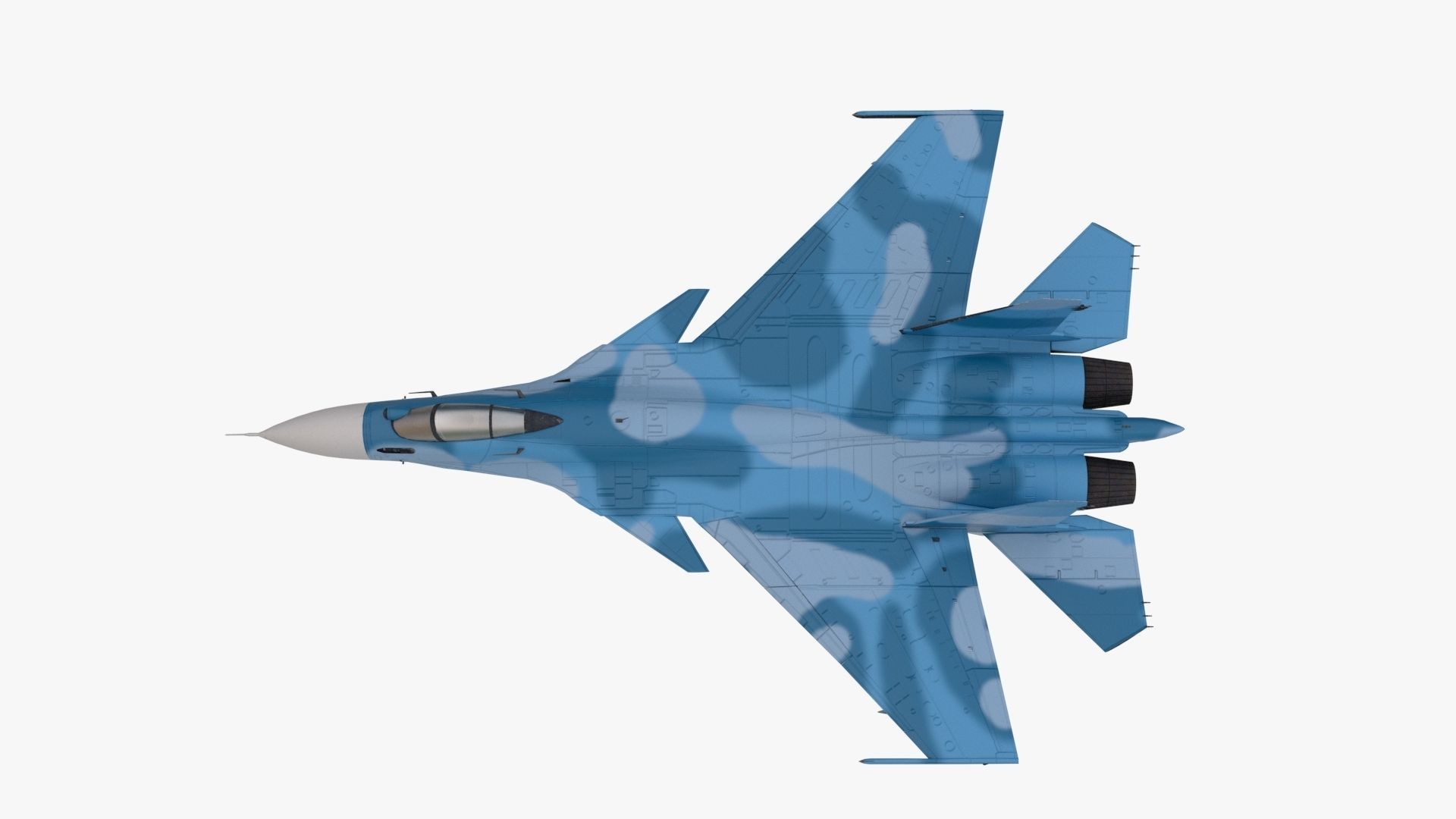 3D model 4K textures Su-33 Flanker VR / AR / low-poly | CGTrader