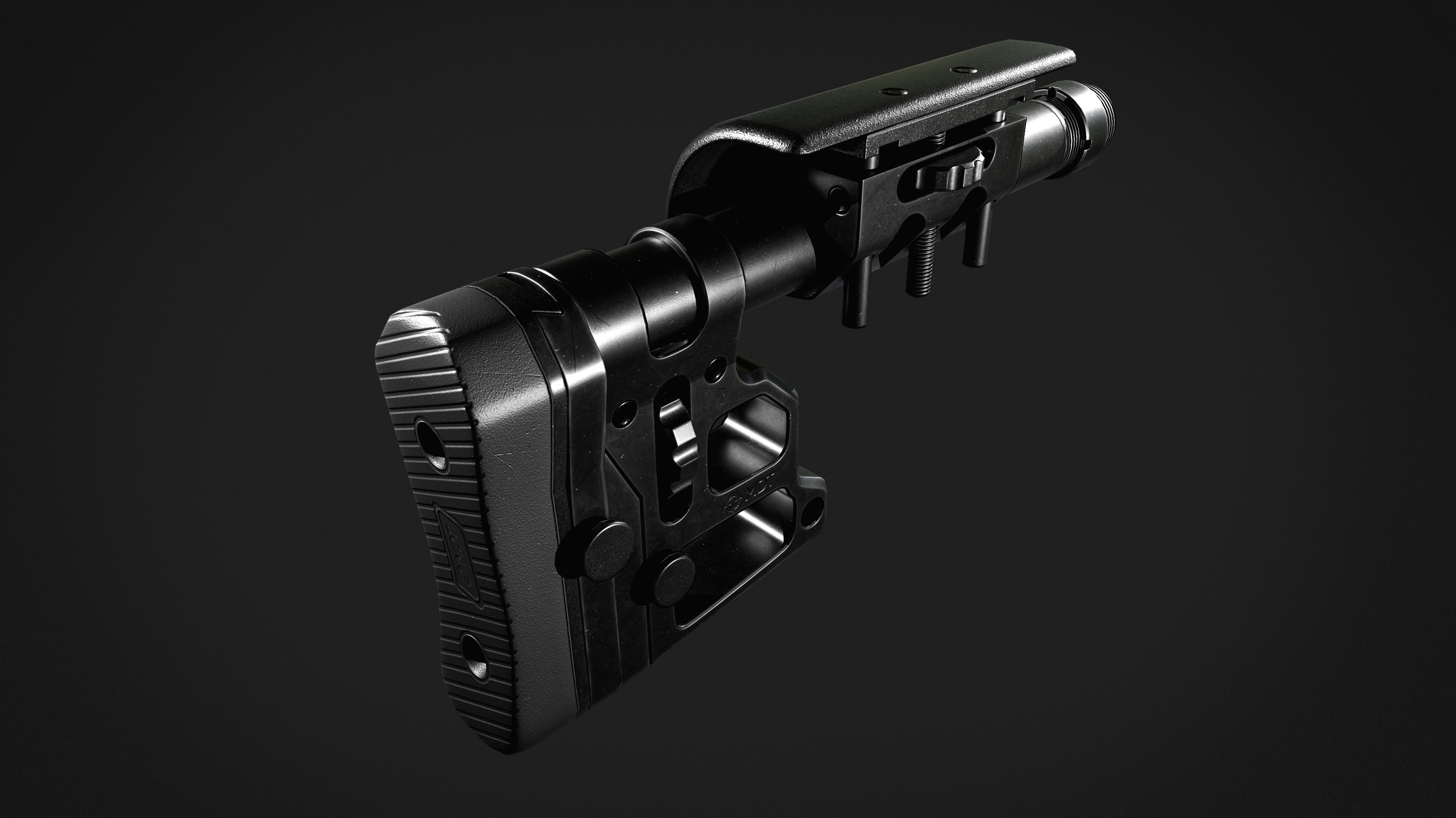 MDT SCS - Skeleton Carbine Stock 3D model | CGTrader