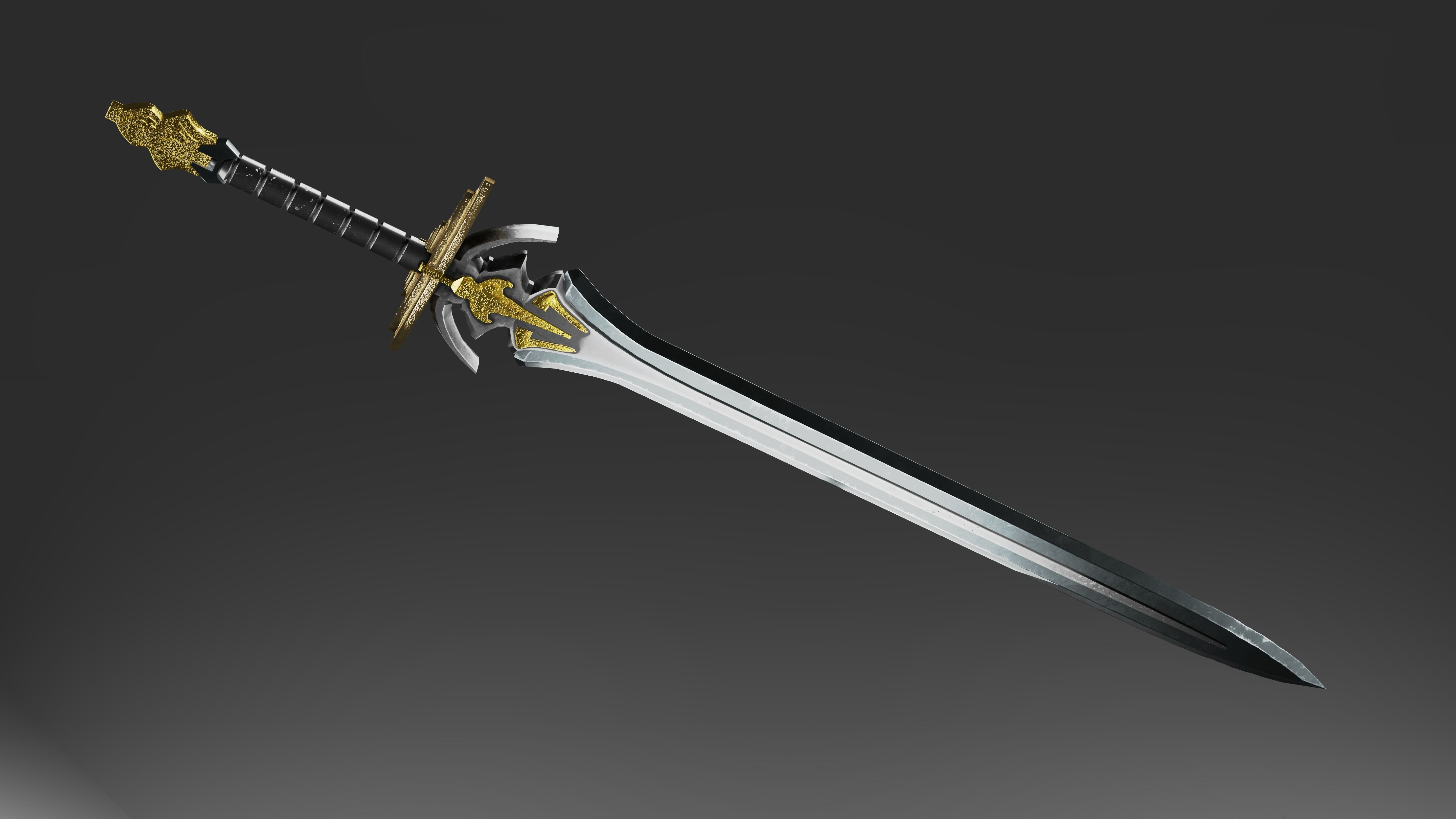 3D model sword of life VR / AR / low-poly | CGTrader