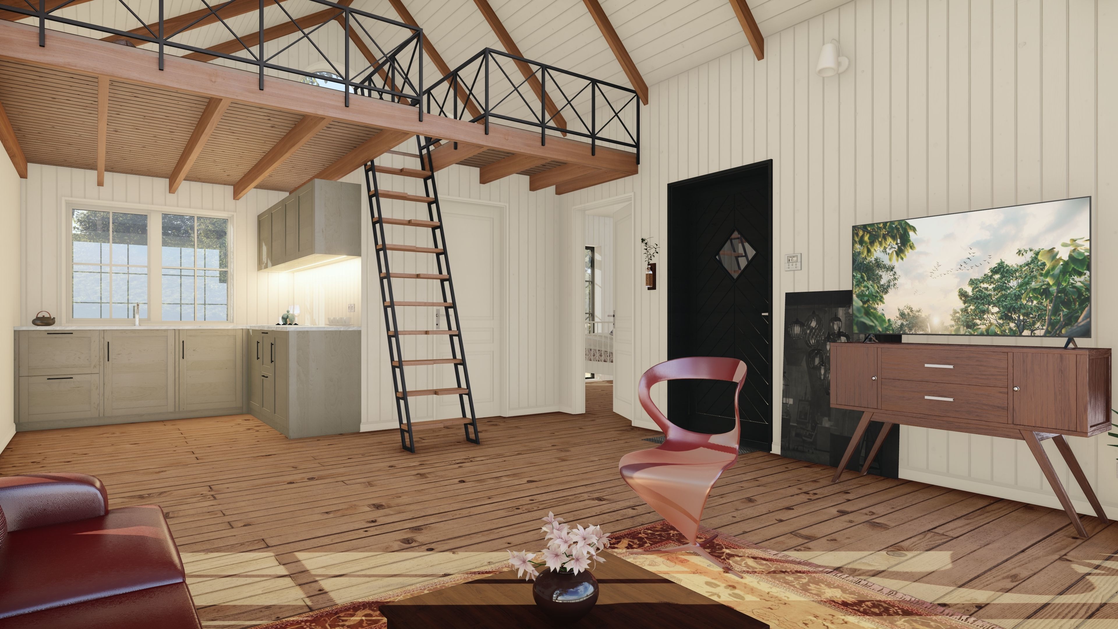 Treehouse scene Lumion12 archicad sketchup 3D model animated | CGTrader