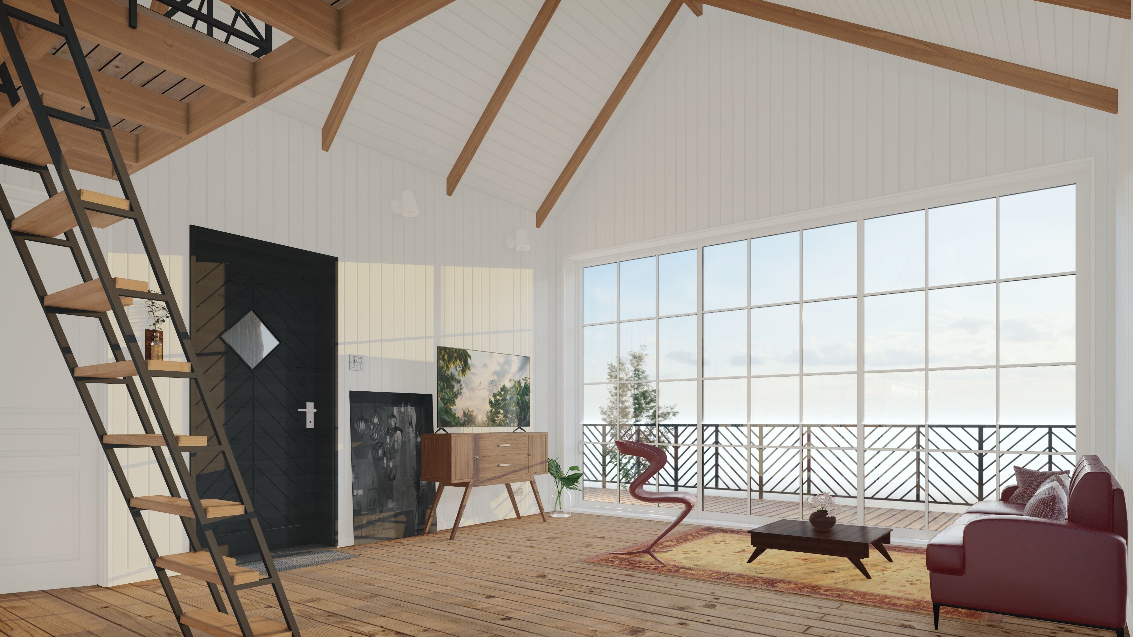 Treehouse scene Lumion12 archicad sketchup 3D model animated | CGTrader