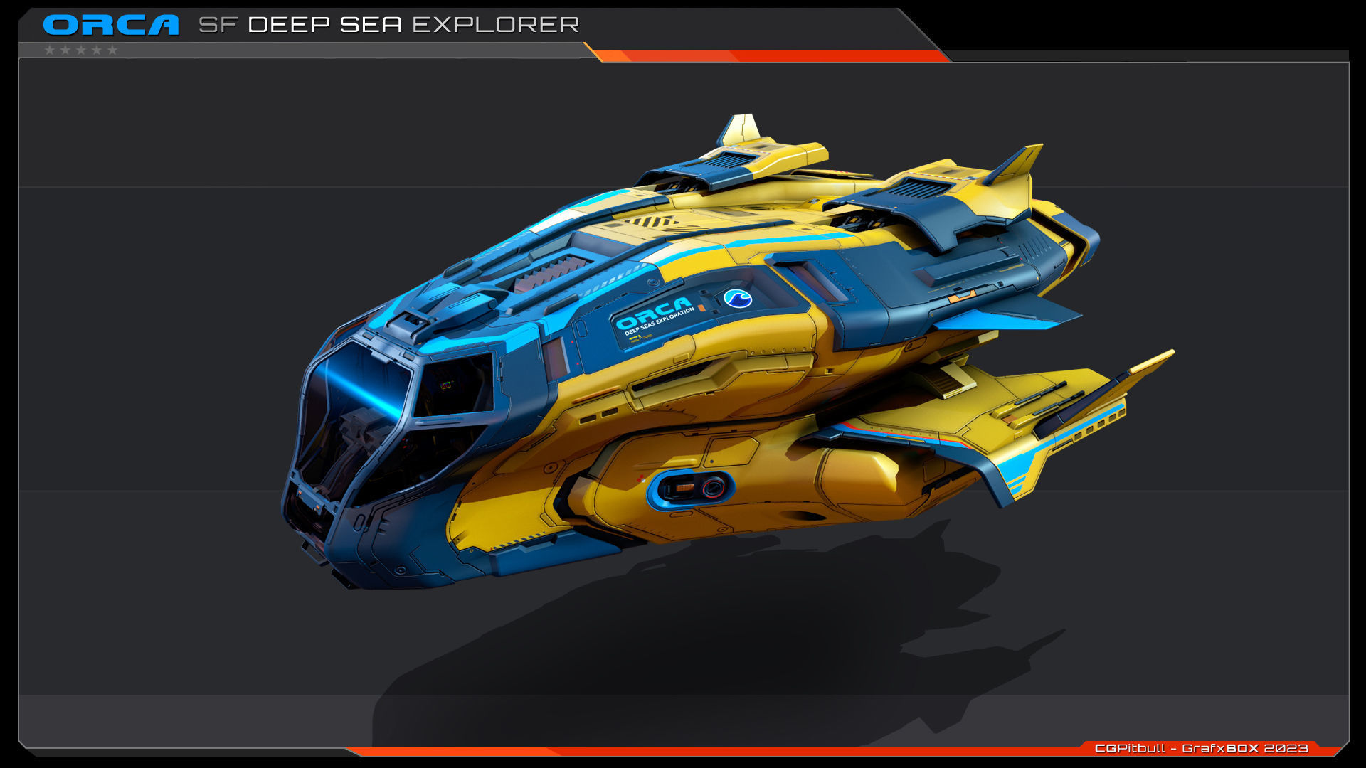 3D model SF - ORCA Explorer VR / AR / low-poly | CGTrader