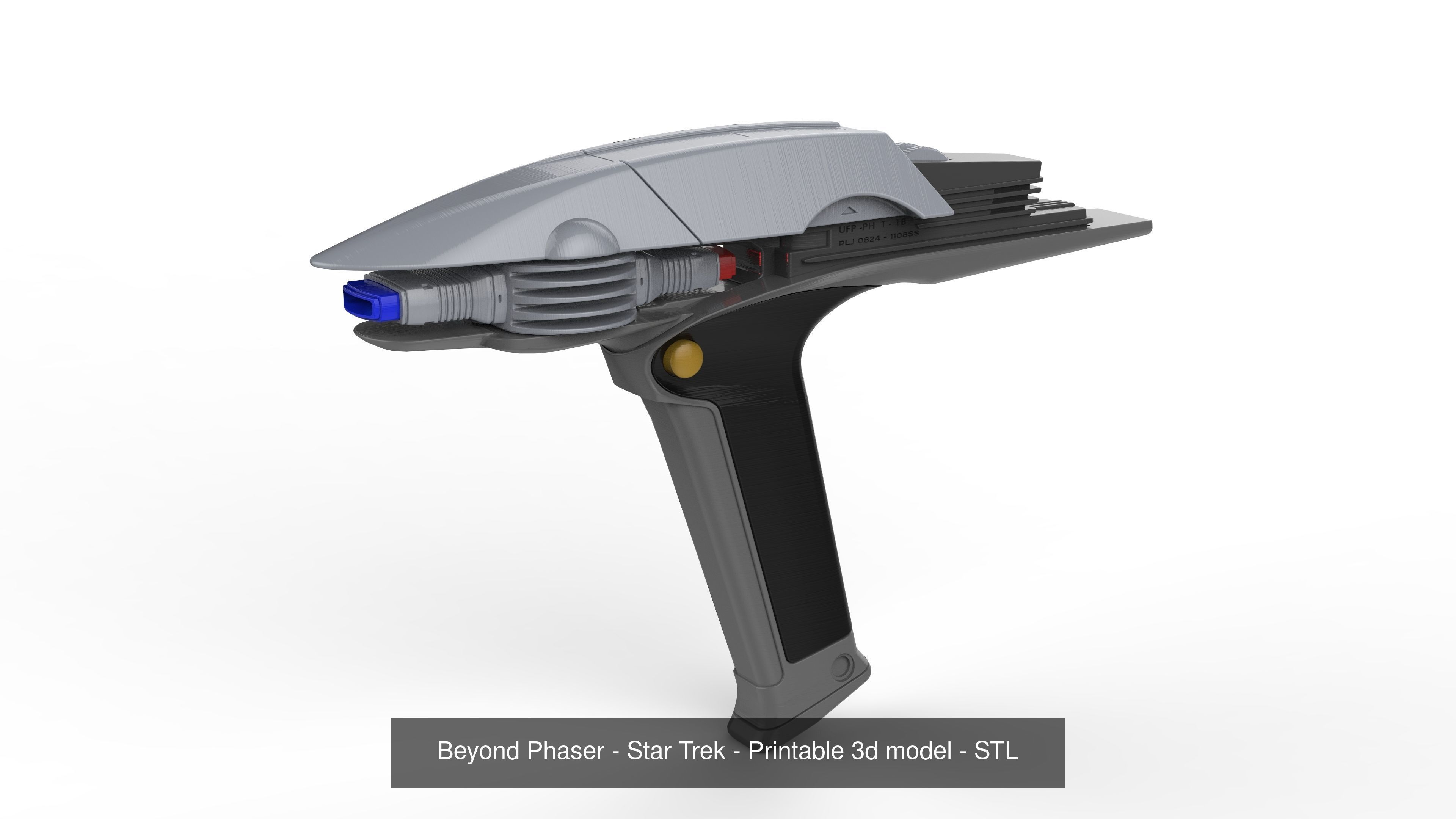 Star Trek - Phasers Set - 9 Printable models - Personal Use 3D Model ...