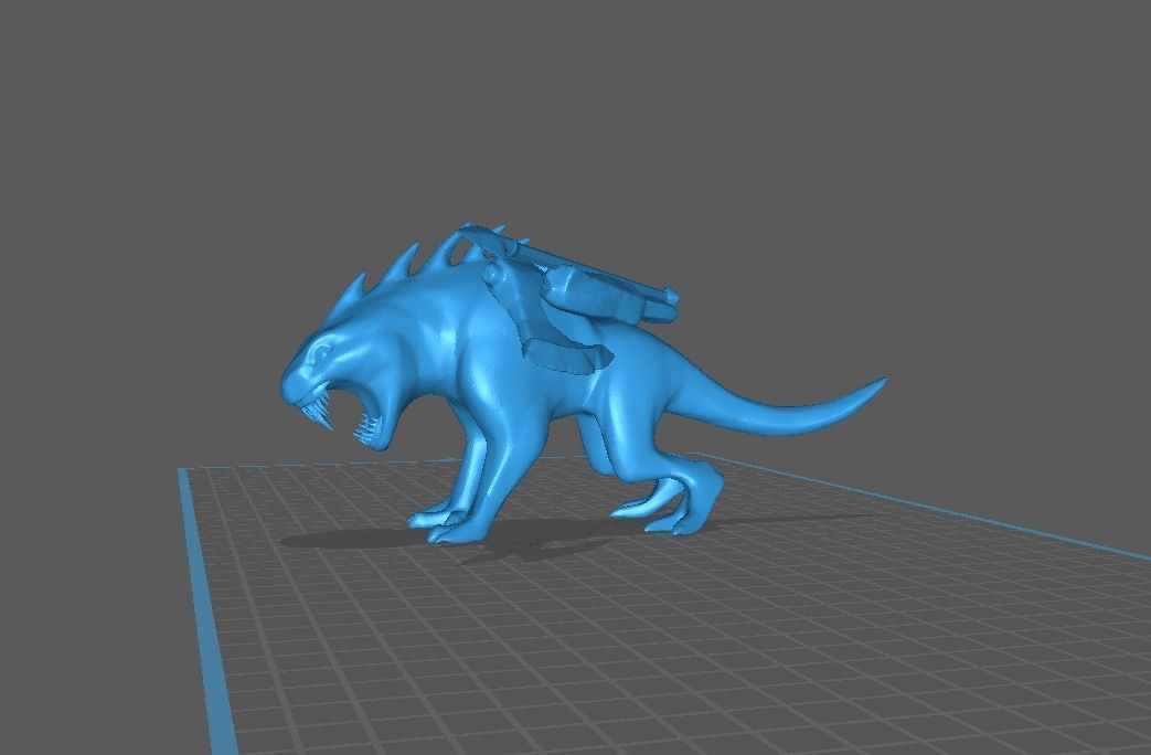 MLG Scalehound Courier DOTA 2 3D Model 3D model 3D printable | CGTrader