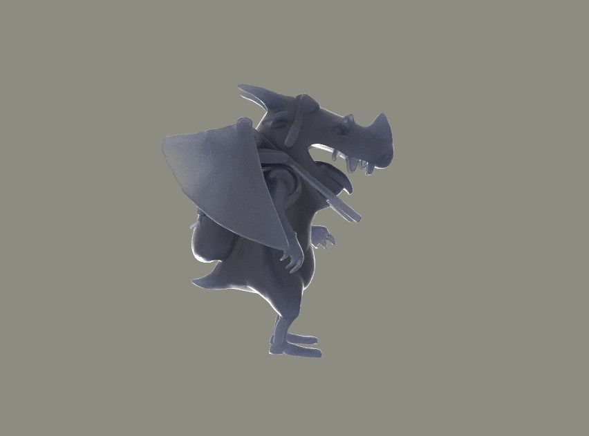 Nimble Ben Courier DOTA 2 3D Model 3D model 3D printable | CGTrader