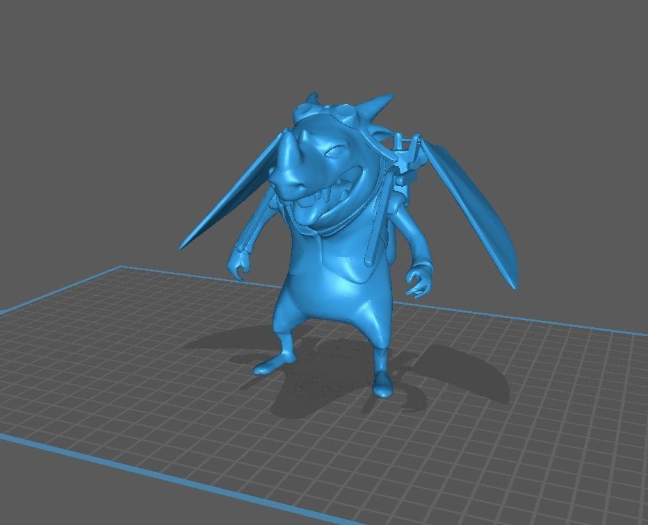 Nimble Ben Courier DOTA 2 3D Model 3D model 3D printable | CGTrader
