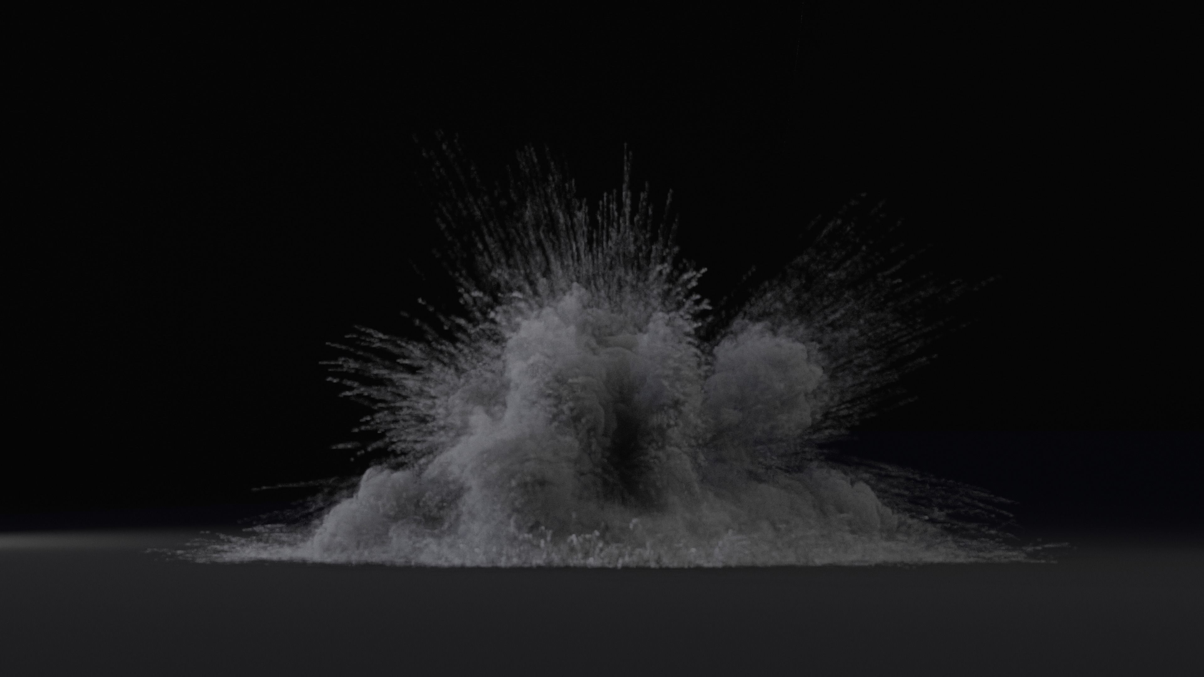 3D Artillery Hit 3D model animated | CGTrader