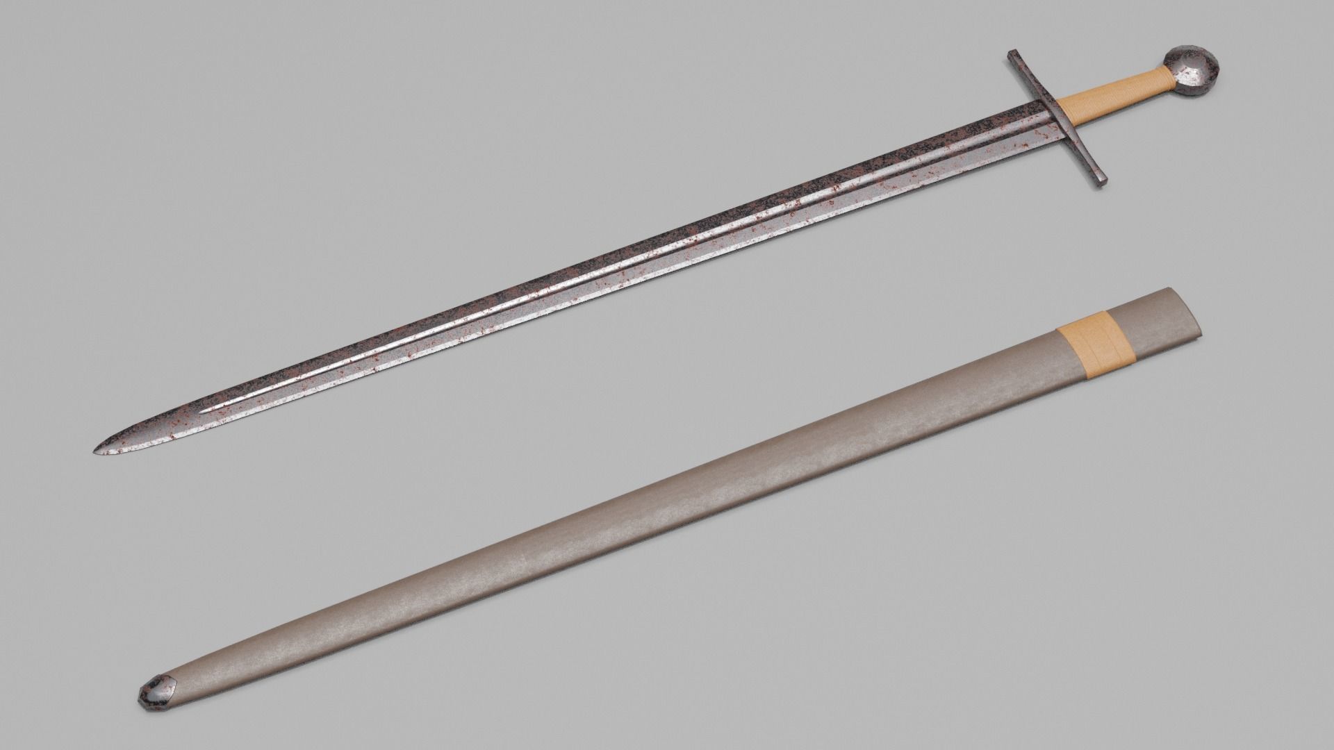 3D model Norman Sword VR / AR / low-poly | CGTrader