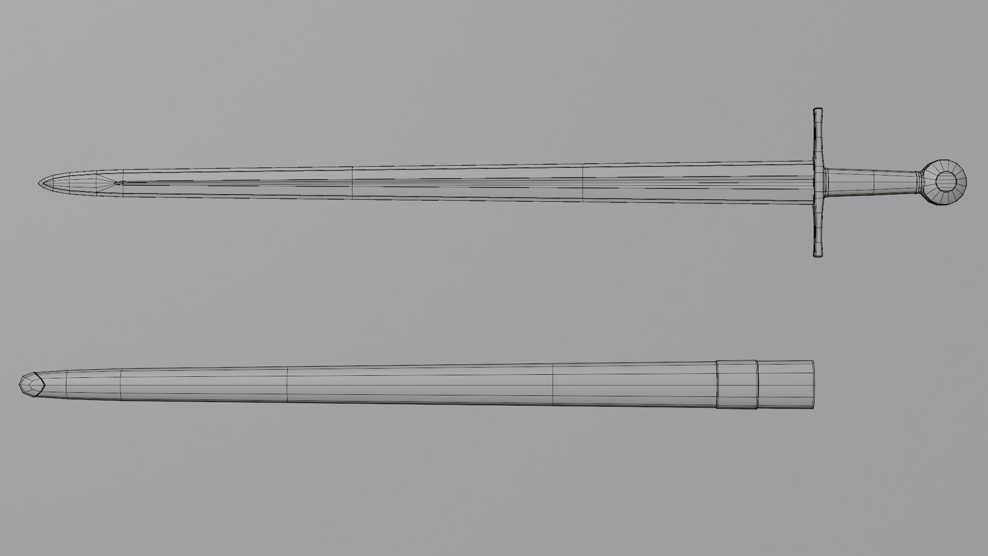 3D model Norman Sword VR / AR / low-poly | CGTrader