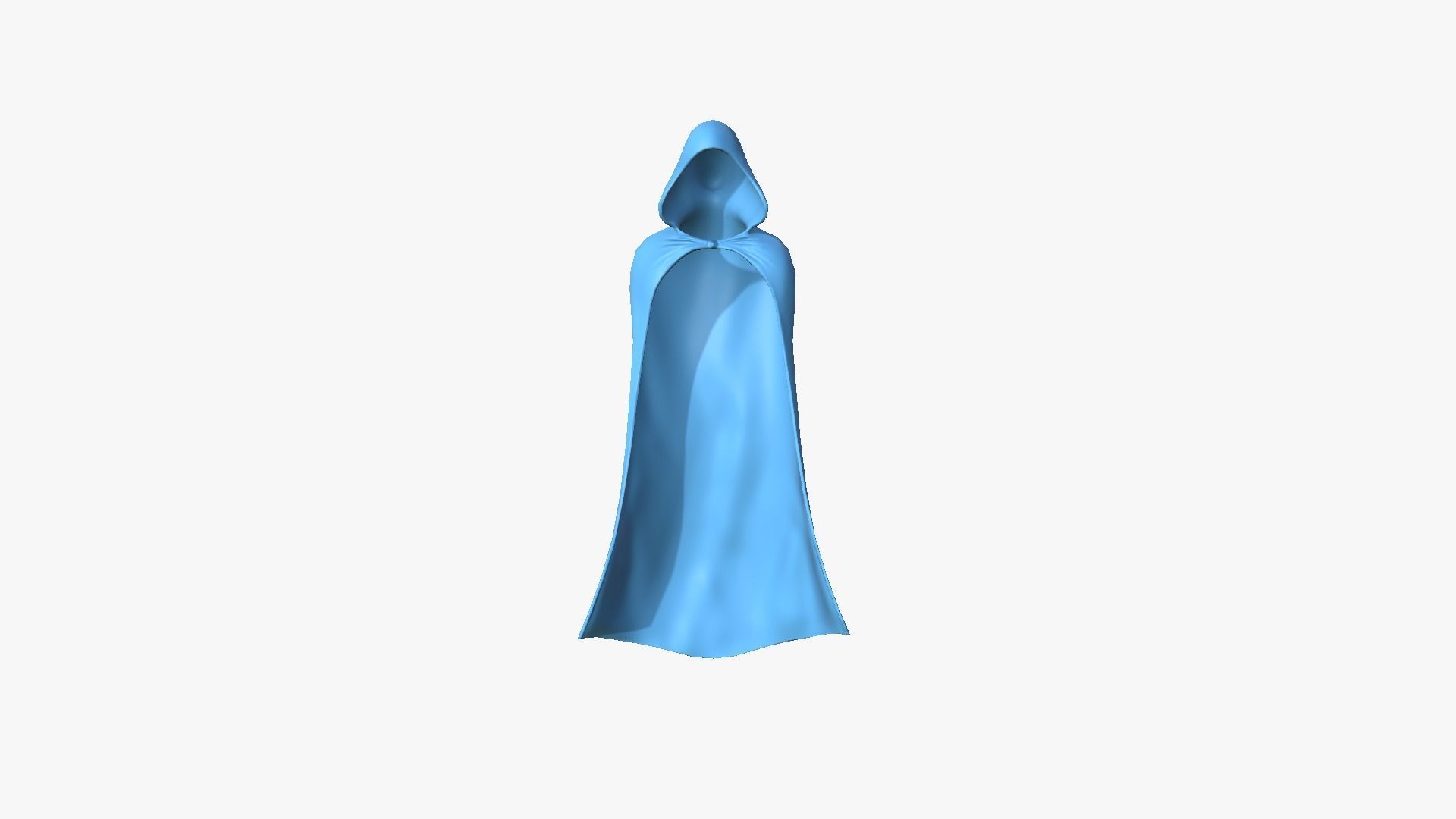 3D model Medieval Cloak A10 Black White - Fantasy Character Design VR ...
