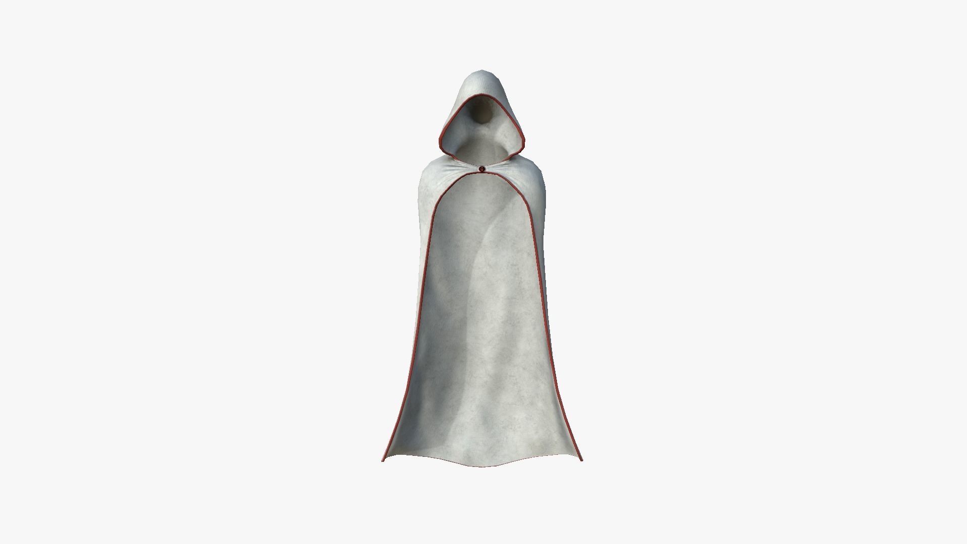 3D model Medieval Cloak A15 Crusader - Fantasy Character Design VR / AR ...