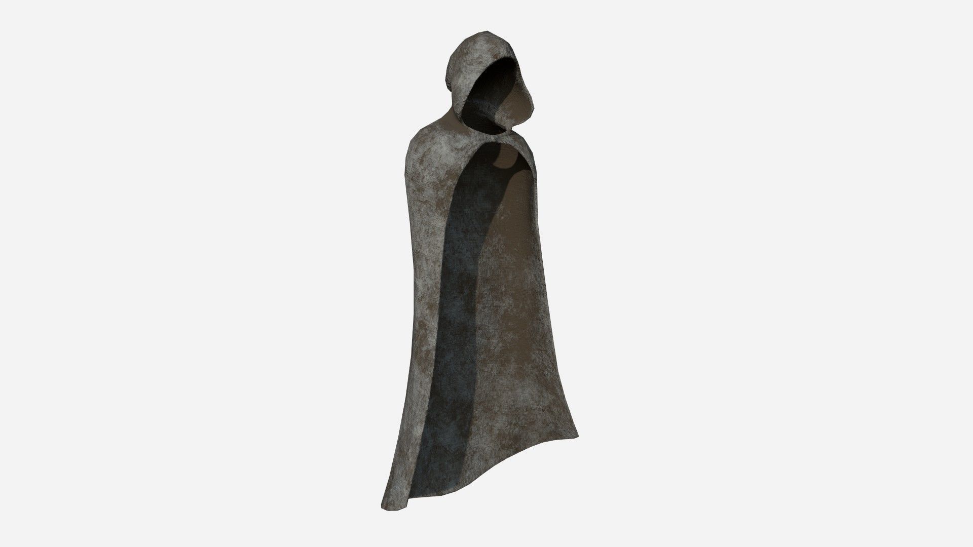 3D model Medieval Cloak A20 Dirt Worn - Fantasy Character Design VR ...