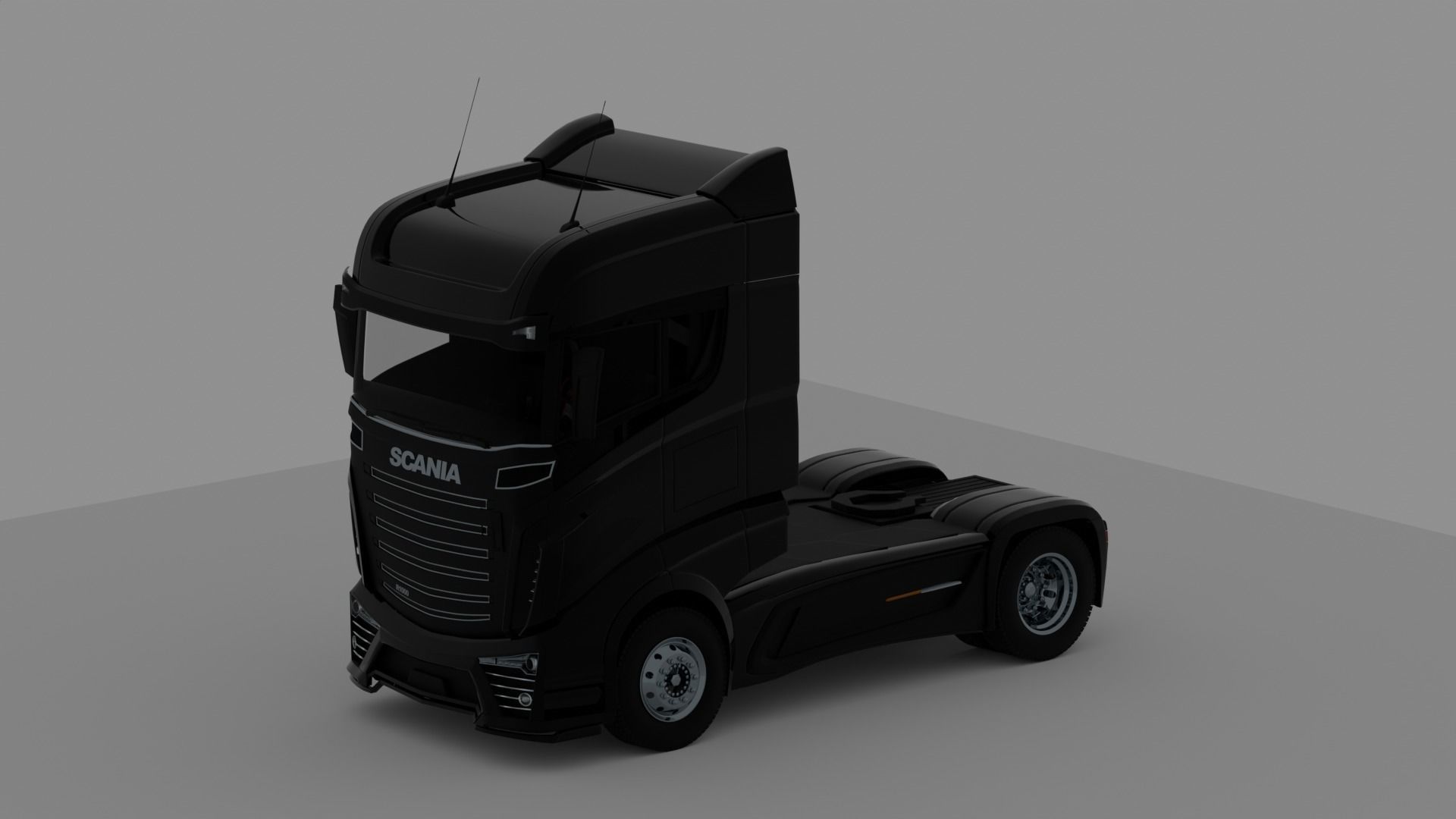 scania sr 1000 3D model | CGTrader