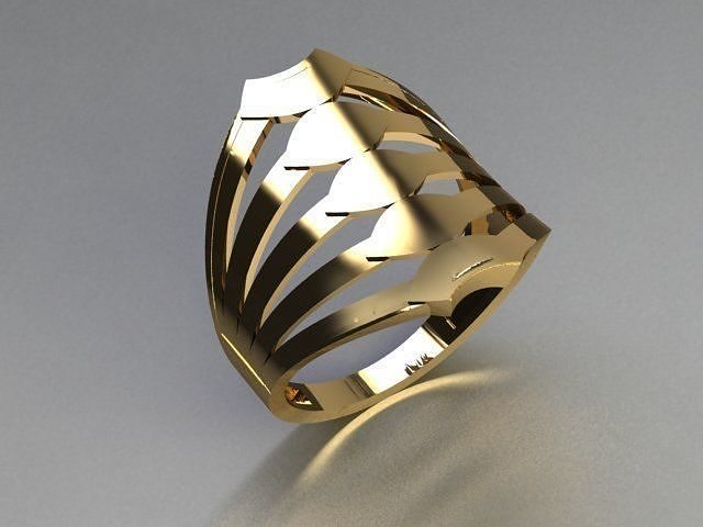 jewelry ring 3D model 3D printable | CGTrader