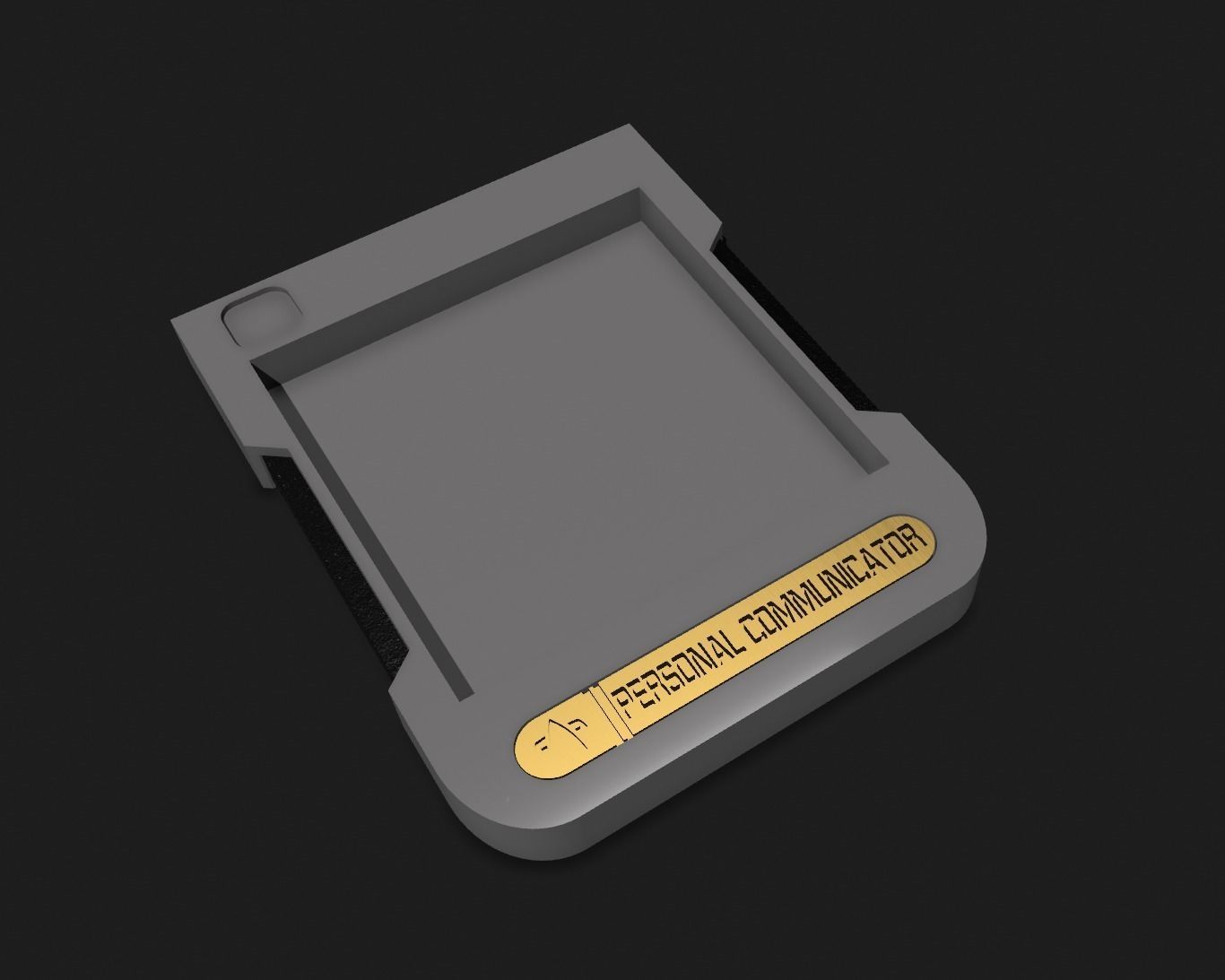 Star Trek Combadge display 3D model 3D printable | CGTrader