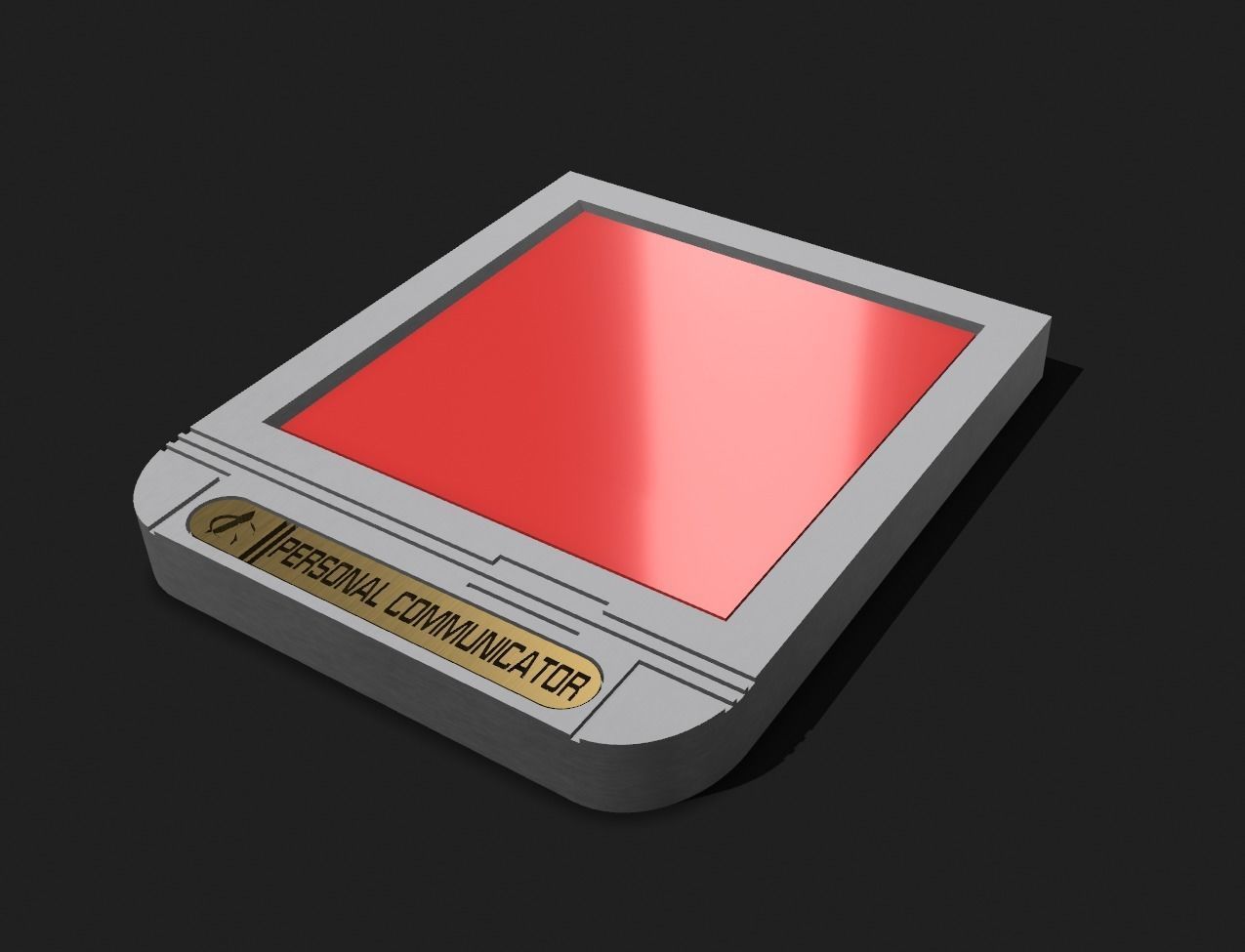 Star Trek Combadge display 3D model 3D printable | CGTrader