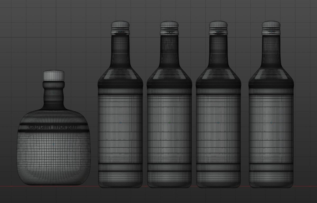 CAPTAIN MORGAN COLLECTIONS 3D model | CGTrader