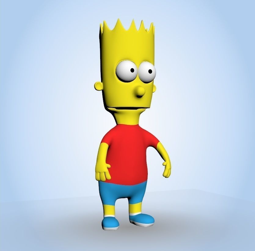 Bart Simpson 3D model | CGTrader
