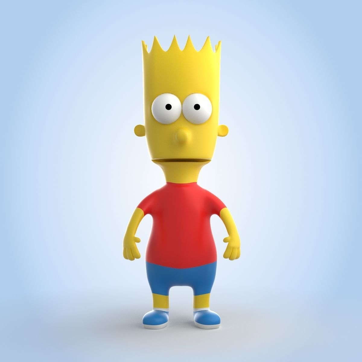 Bart Simpson 3D model | CGTrader