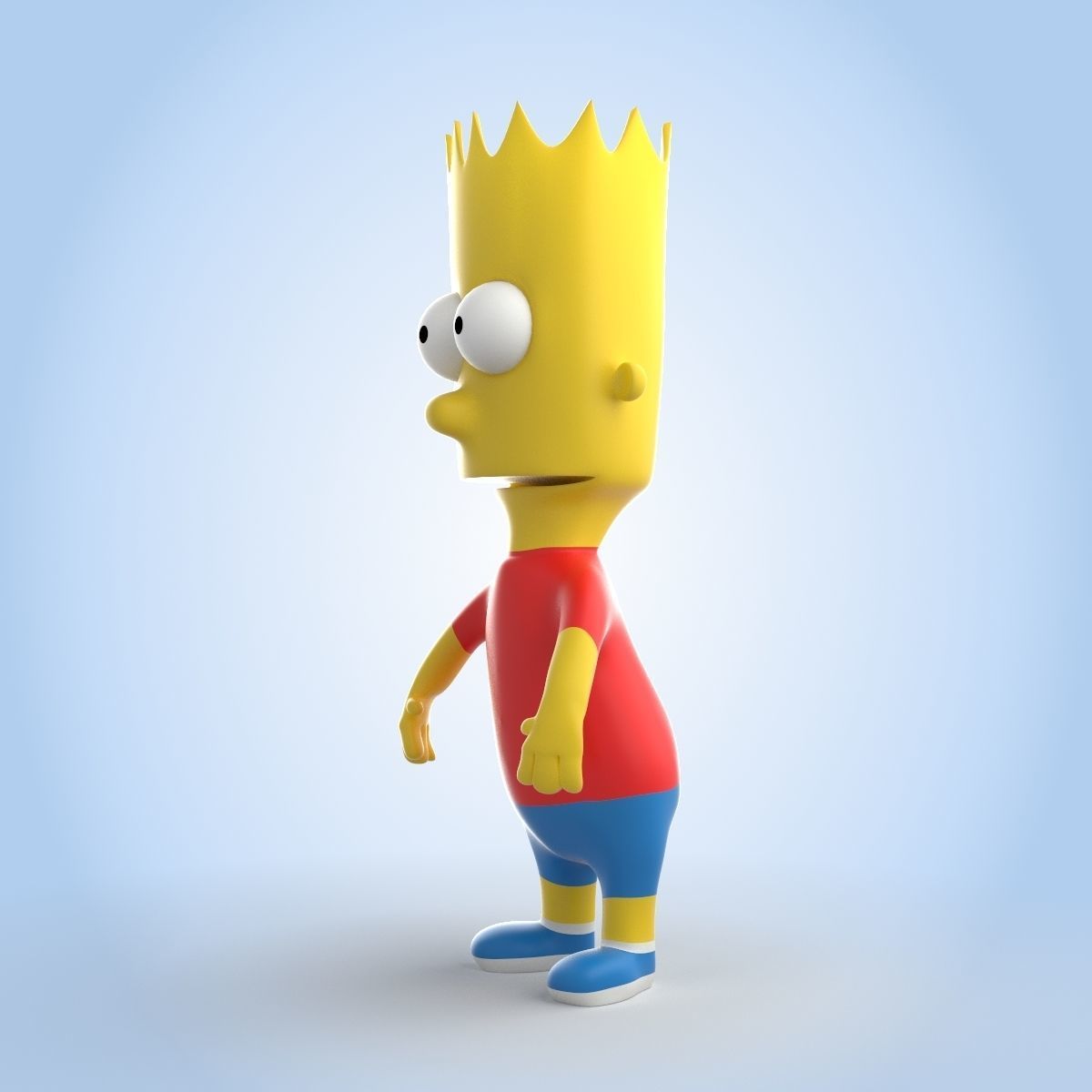Bart Simpson 3D model | CGTrader