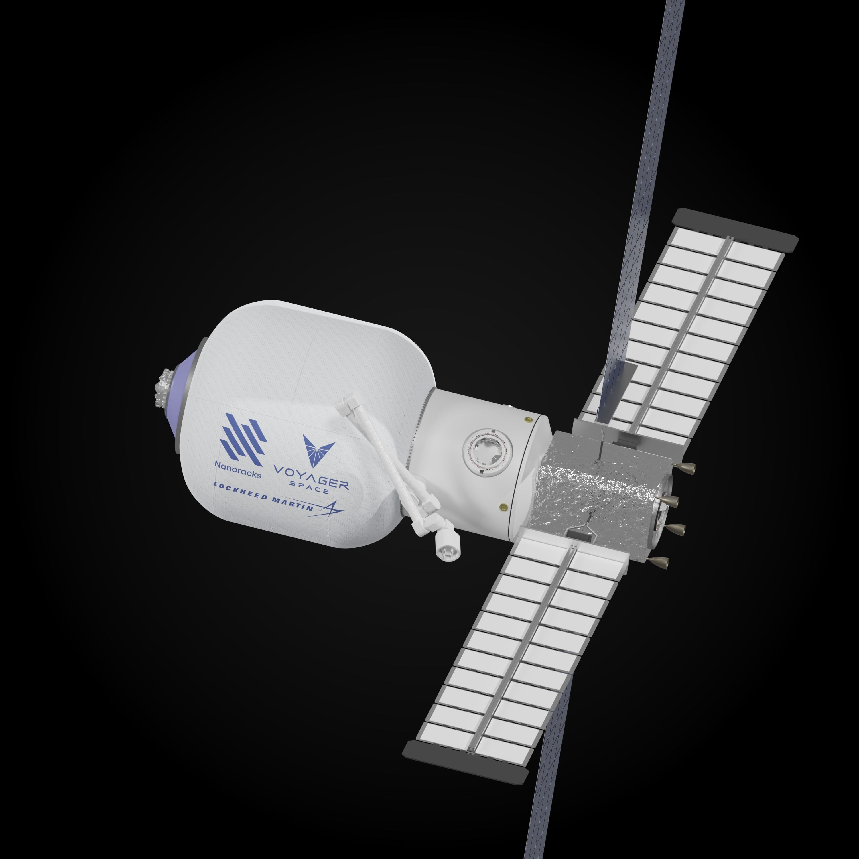 Nanoracks Starlab 2021 3D model | CGTrader