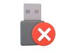 3D model USB Disconnected Icon v1 001 VR / AR / low-poly | CGTrader